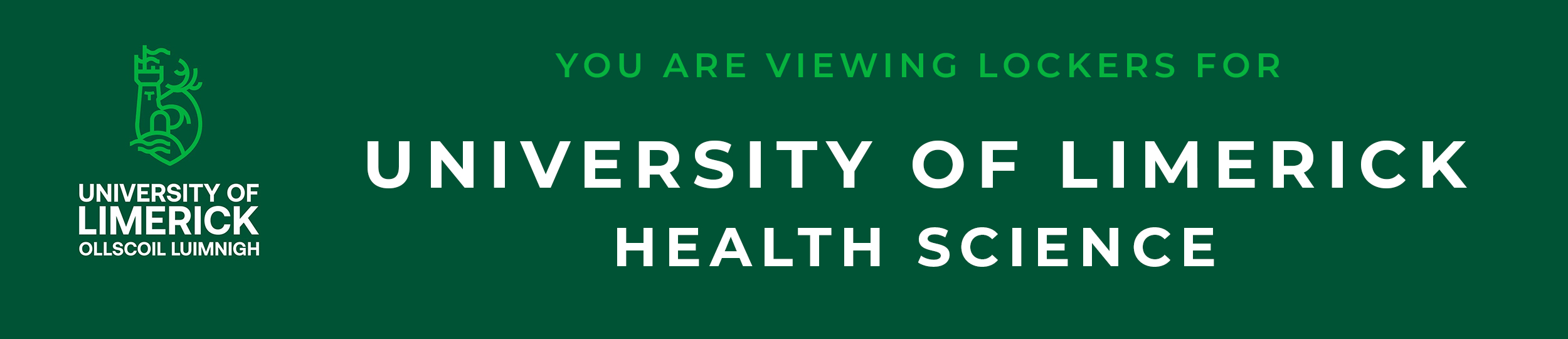 UL Health Science – Lockerfix.ie